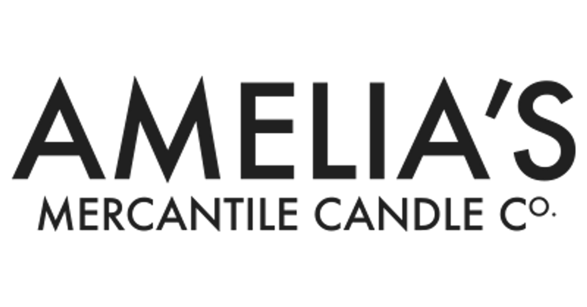 Hand Poured Candles + Wooden Wicks – Amelia’s Mercantile Candle Co